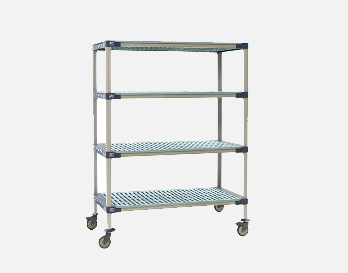 Metro Max 4 Polymer Grid Shelf Cart – BPL Source