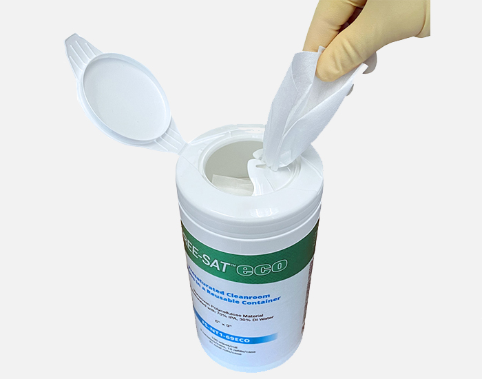 FREE-SAT® Eco 70% IPA Wipes in Center-Pull Canister, 6” x 9” – BPL Source