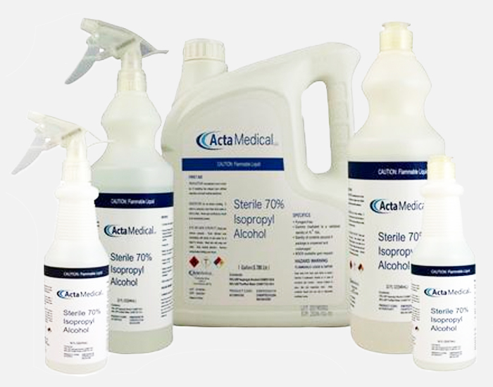 Sterile Isopropyl Alcohol, 70% IPA / 30% WFI – BPL Source